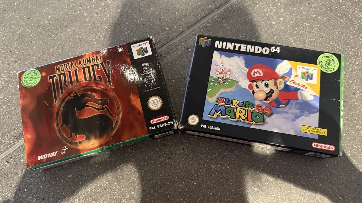 Morgal Kombat Trilogy & Super Mario 64 - Originale mit Bookl (Gebraucht ...