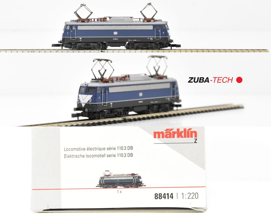 Märklin 88414 E-Lok BR 110.3 DB Spur Z Analog mit OVP | Kaufen auf Ricardo