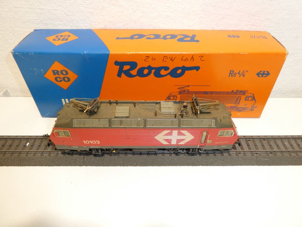 Roco Lokomotive SBB 10103 Re 4/4 H0 04178 A Defekt (Defekt) in ...