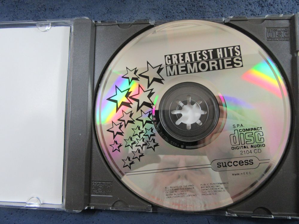 GREATEST HITS MEMORIES CD VARIOUS ARTISTS (Gebraucht) in Ettingen für ...