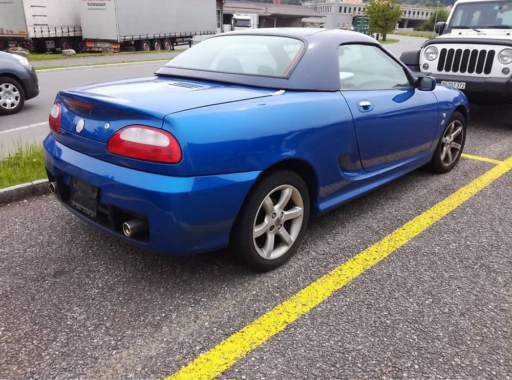 Hardtop in sehr gutem Zustand für MGF/ MG TF (Gebraucht) in Lausen für ...