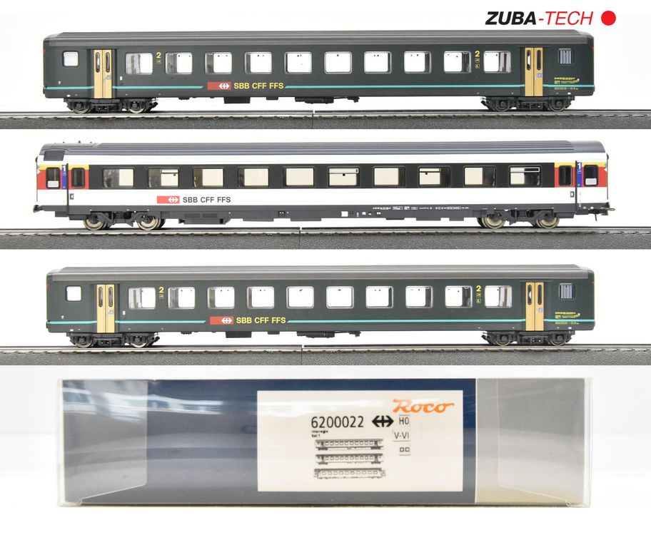 Roco 6200022 IR-Wagen Set der SBB H0 GS mit OVP | Kaufen auf Ricardo