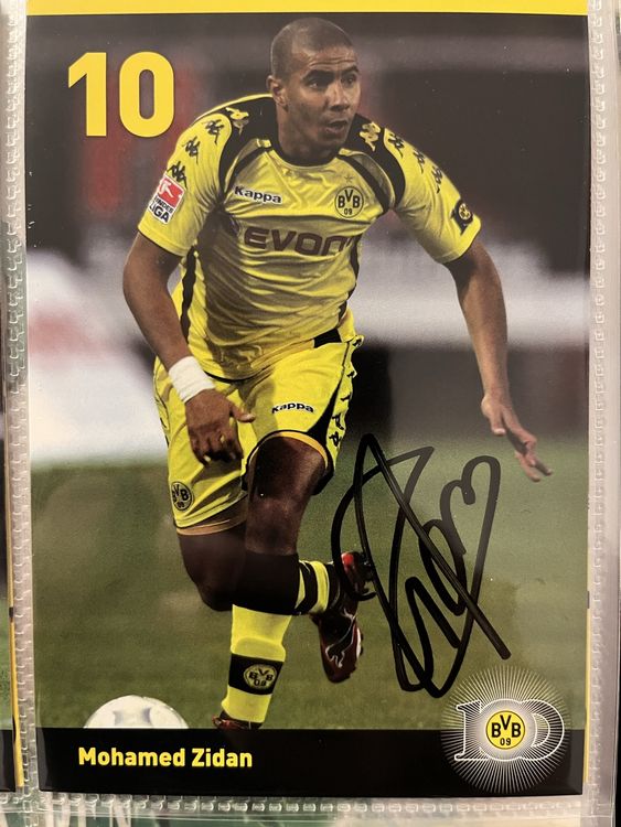 Mohamed Zidan Autogrammkarte Borussia Dortmund (Gebraucht) in Widnau für CHF 7 – mit Lieferung ...