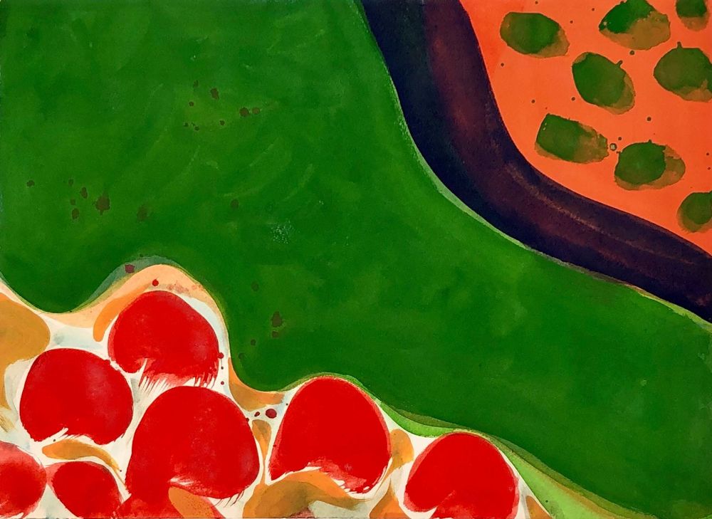 Teruko Yokoi (1924-2020) Aquarell | Kaufen auf Ricardo