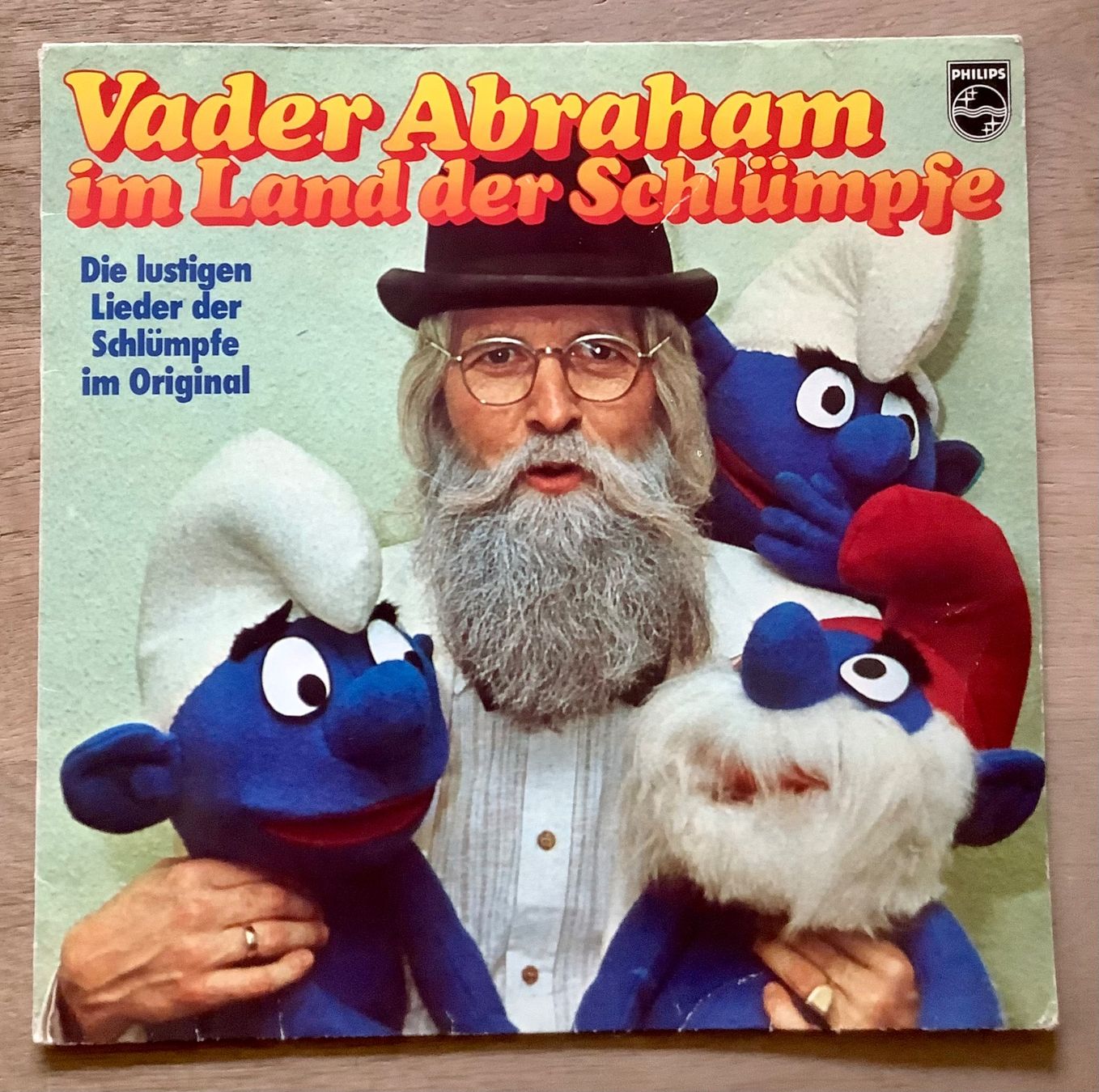 1978 VADER ABRAHAM „IM LAND DER SCHLÜMPFE“ Album Vinyl 12“ (Gebraucht ...