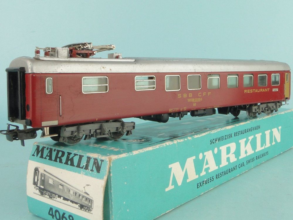 Märklin 4068 SBB Restaurant, Blech | Kaufen auf Ricardo
