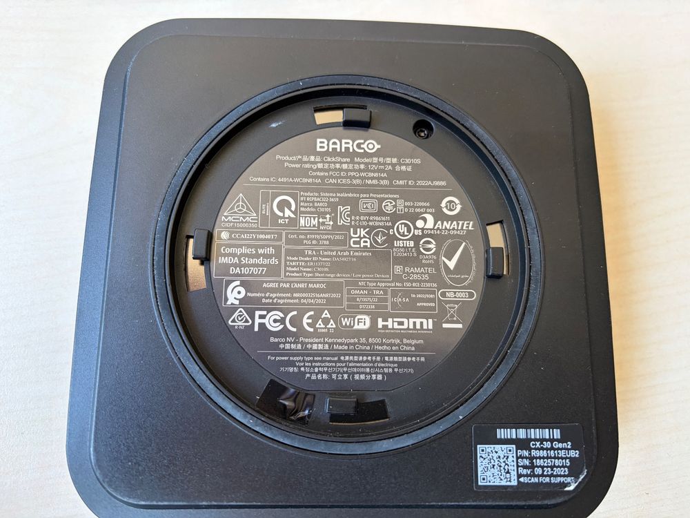 Barco Clickshare CX-30 Gen2 + 2x USB-C Button top Zustand (Gebraucht) in Wallisellen für CHF 750 ...