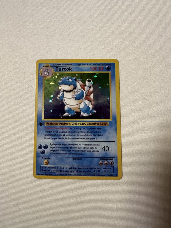 Turtok Pokémon karte (Gebraucht) in Ziefen für CHF 45 – mit Lieferung ...