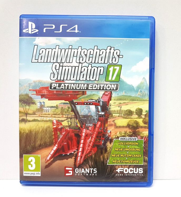 Landwirtschafts-Simulator 17 Platinum Edition PS4 | Kaufen auf Ricardo