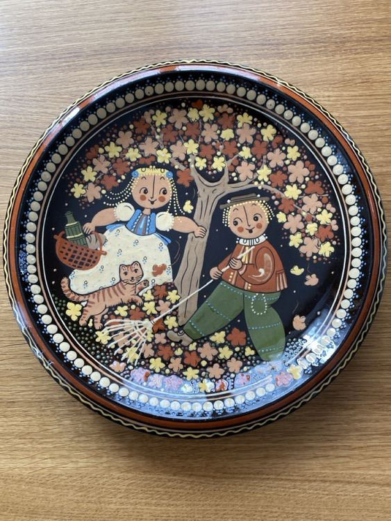 Keramik, Willy Aebi , Hasle BE , grosser Teller. (Gebraucht) in ...