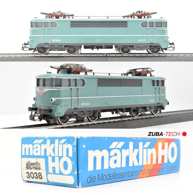 Märklin 3038 E-Lok BB 9200 SNCF H0 WS Analog mit OVP (Gebraucht) in St ...