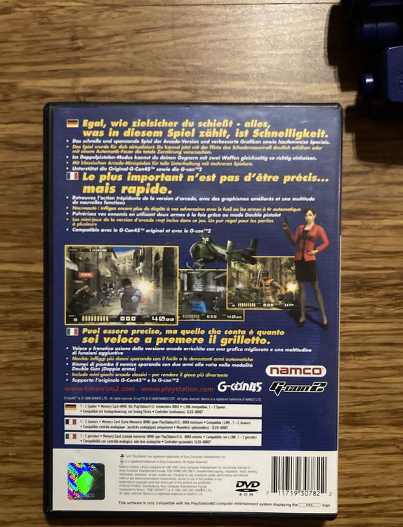 PS2 Time Crisis II mit Gun Playstation 2 (Gebraucht) in Jonschwil für ...