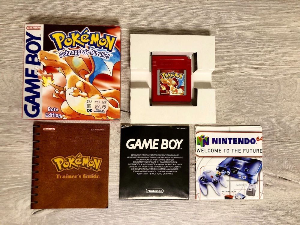 Pokémon Rote Edition OVP Gameboy | Kaufen auf Ricardo