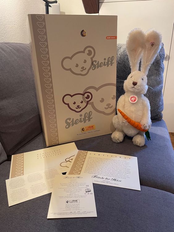 Steiff Limited Edition - Hase m. Spieluhr (Neu (gemäss Beschreibung ...
