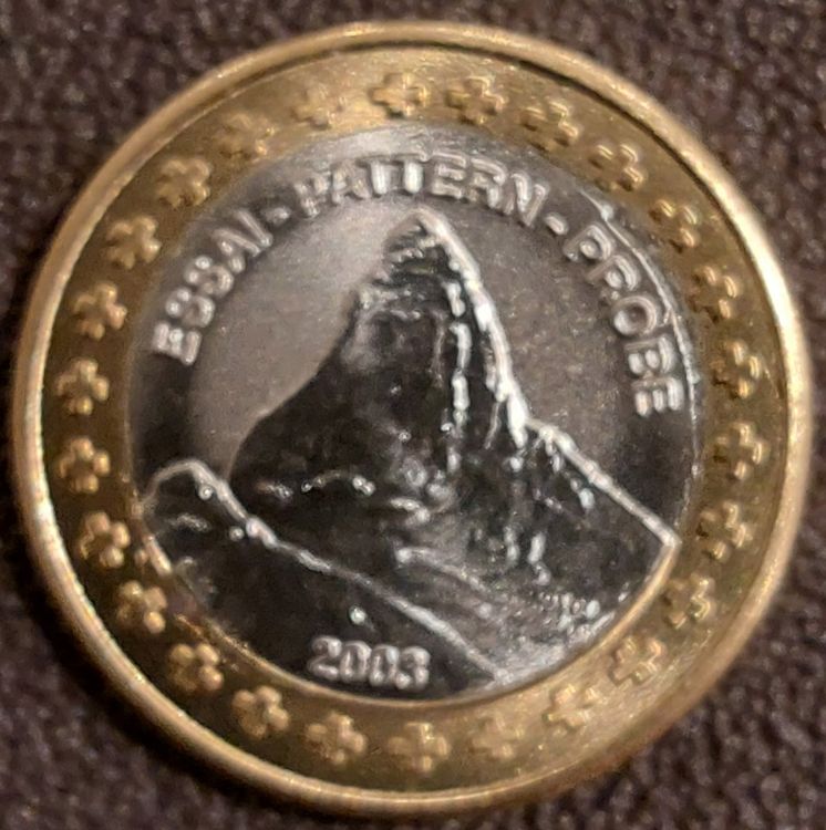 1 Europ aus Euro Probe Schweiz 2003 | Kaufen auf Ricardo