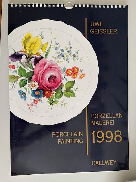 Uwe Geissler Porzellanmalerei, Kalender 1998 (Gebraucht) in Muri b ...