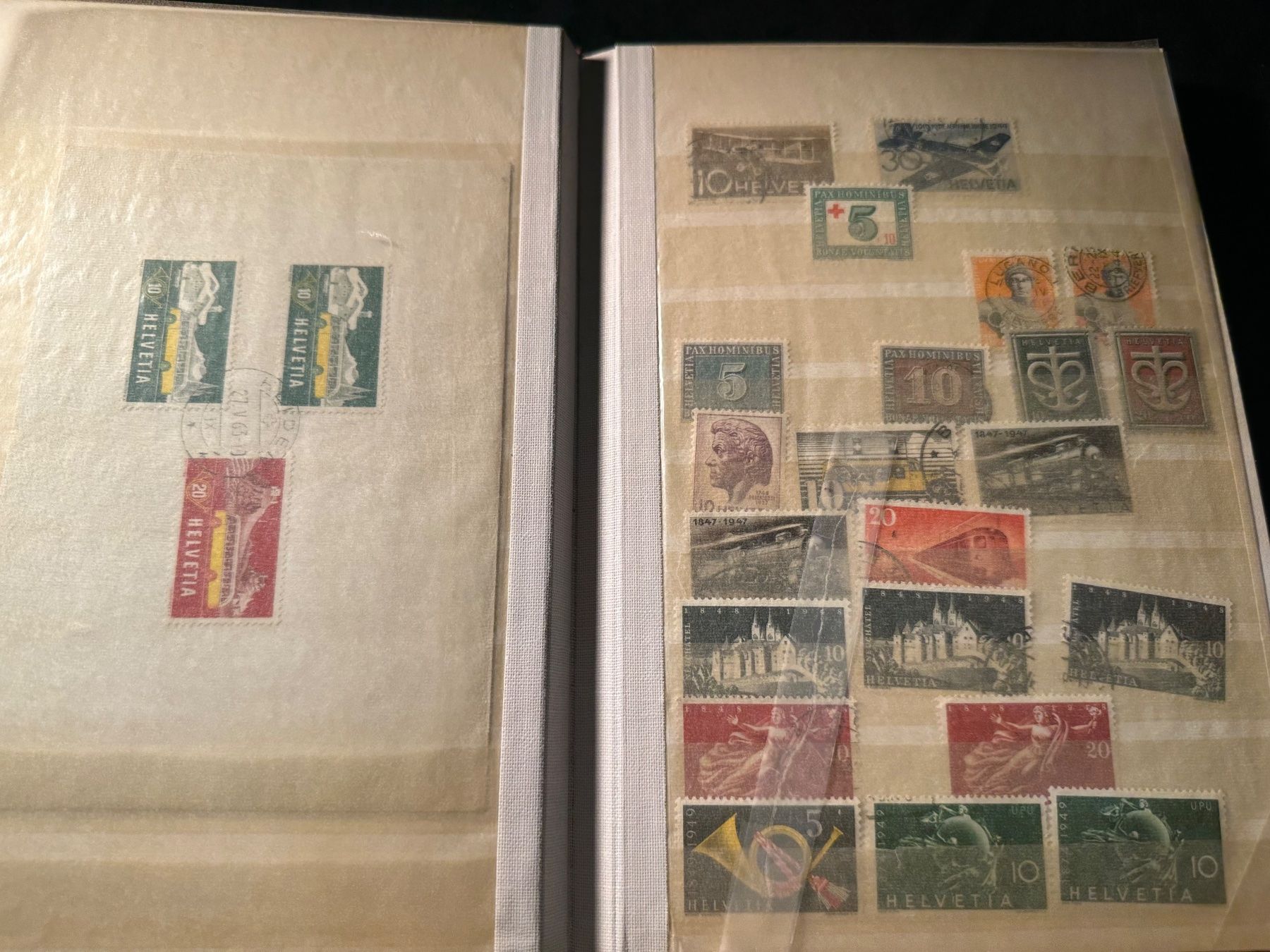 Interessantes Album Alt- Schweiz Pro Juventute Pro Patria+++ (Gebraucht ...