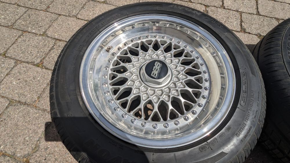 BBS RS 009 Mercedes Oldtimer Felgen 3-teilig Originalzustand (Gebraucht ...