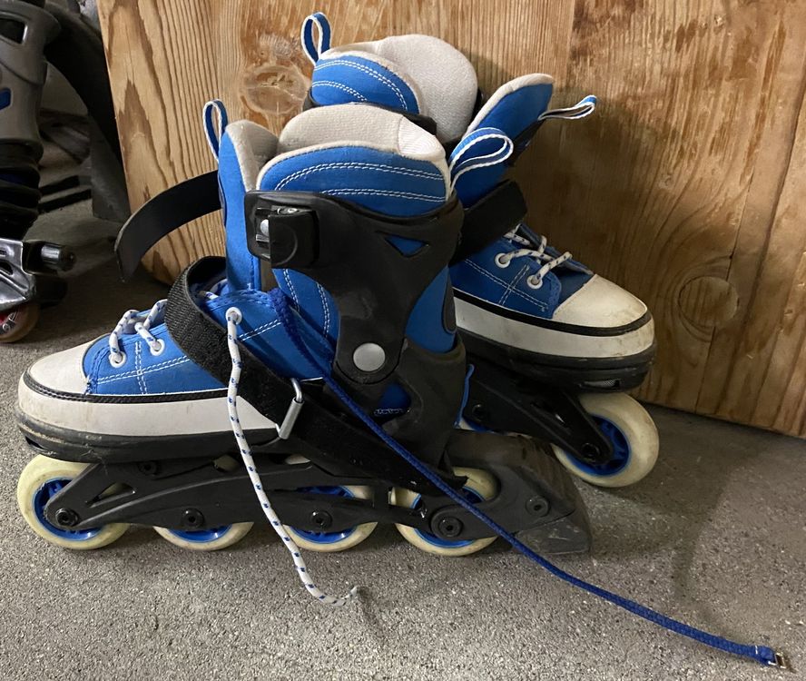 Kinder Rollerskate + | Hy Skate blau Xtend 800 verstellbar (Gebraucht ...