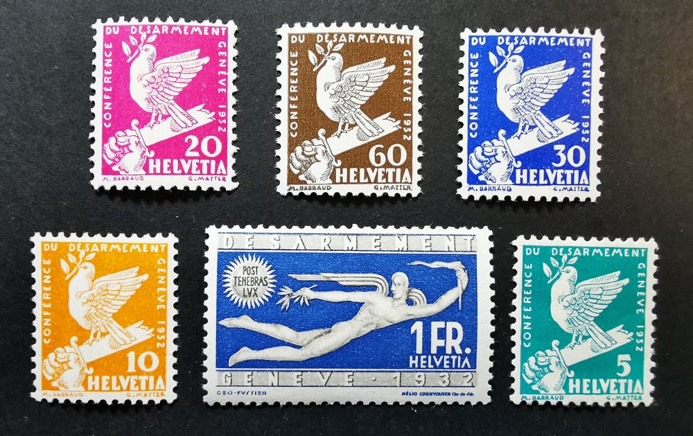 TR55 Timbre Suisse Non Oblitere 1932 (Gebraucht) in Cousset für CHF 1.95 – mit Lieferung auf ...