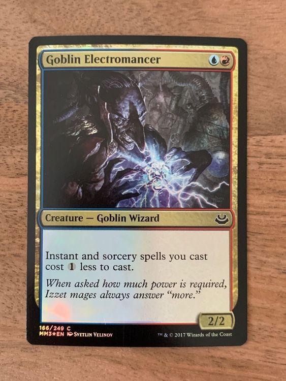 Goblin Electromancer Foil (Gebraucht) in Hinterkappelen für CHF 1 – mit Lieferung auf Ricardo kaufen