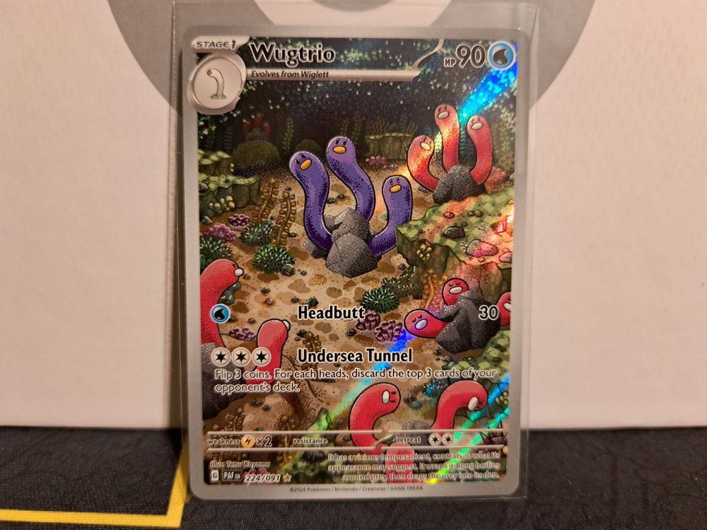 WUGTRIO SHINY ART RARE PALDEAN FATES POKEMON KARTE (Gebraucht) in ...