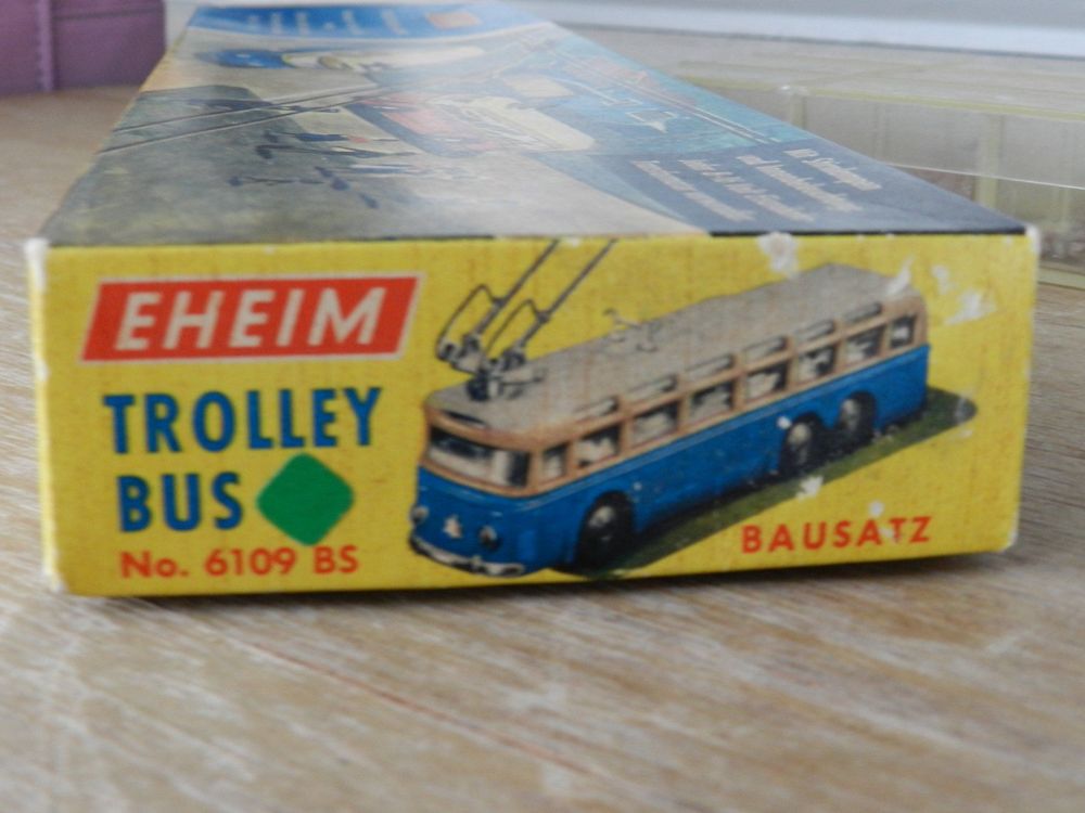 Eheim H0 WS Set 3-Achs Bus grün (Bausatz montiert) (Gebraucht) in Jona ...