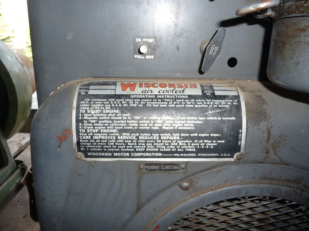 Wisconsin V4 Standmotor (ev. Alpina) Oldtimer (Gebraucht) in Sulz AG ...