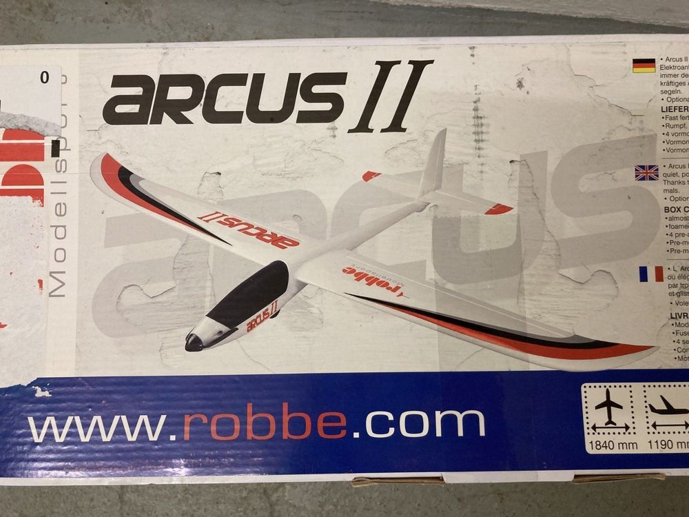 Robbe Elektrosegler Arcus II PNP Night (Neu und originalverpackt) in ...