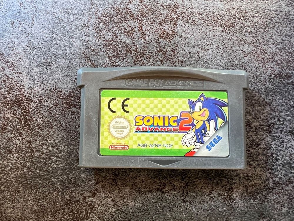 Sonic 2 Advance - Game Boy Advance Spiel Nintendo Sega (Gebraucht) in ...