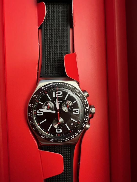 Swatch VERY DARK GRID YVS461 (Neu und originalverpackt) in Baden für ...