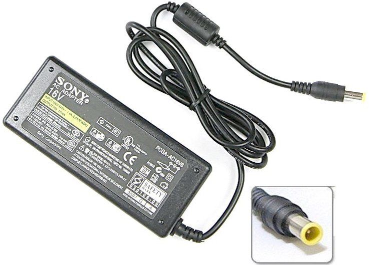 Sony PCGA-AC16V6 AC Adapter 16V 4A externes Laptop-Netzteil (Gebraucht ...