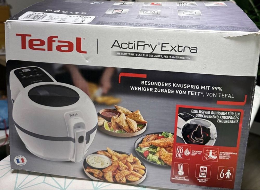 TEFAL Heißluft Fritteuse actifry extra NEU nie gebraucht | Kaufen auf Ricardo