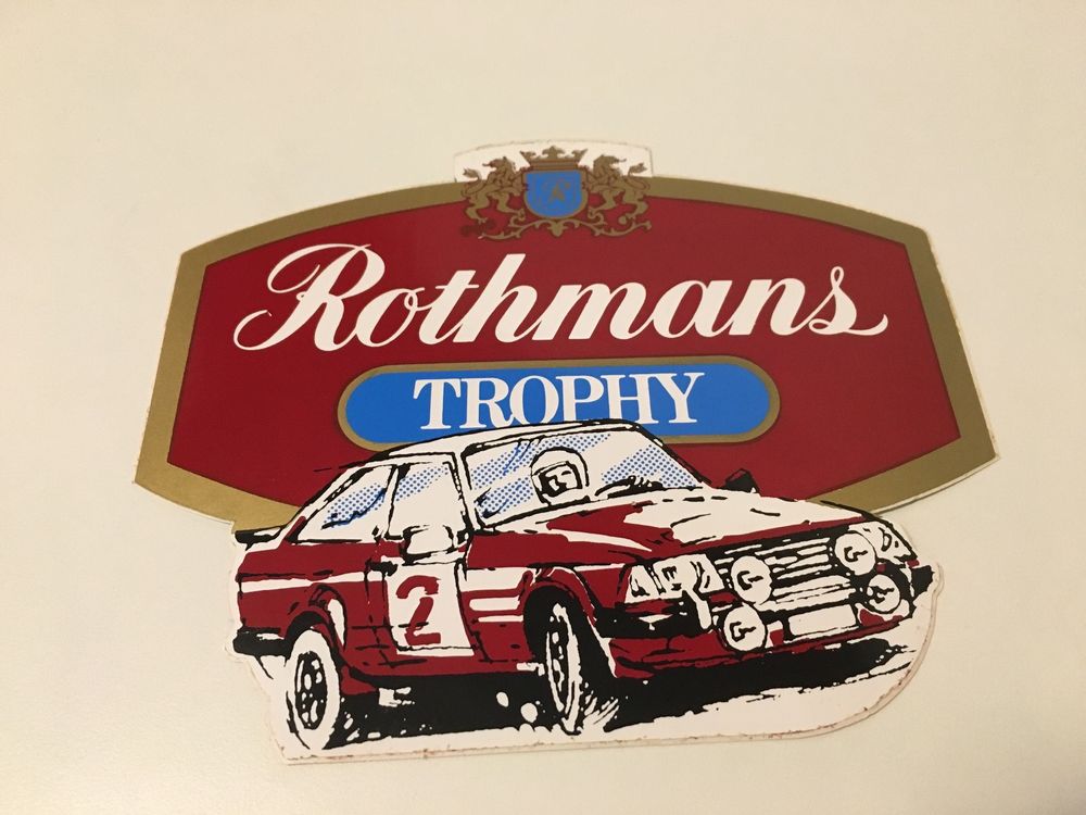 Sticker - Aufkleber - Rothmans - TROPHY (Gebraucht) in Andwil SG für ...