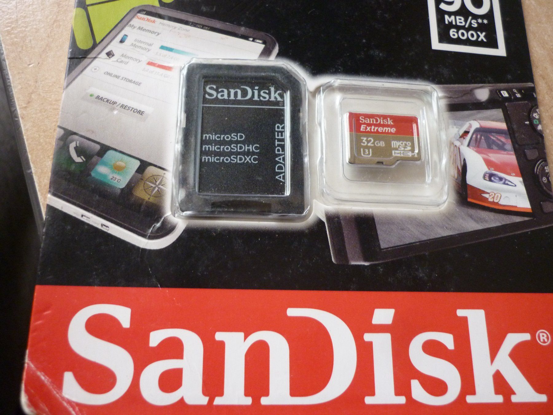 32GB Extreme Pro Micro SDHC UHS-I Card mit Adapter (Neu und ...