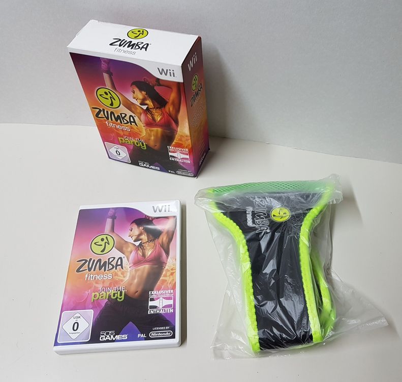 Zumba Fitness Party mit Gürtel für Wii (Gebraucht) in Schüpfheim für ...