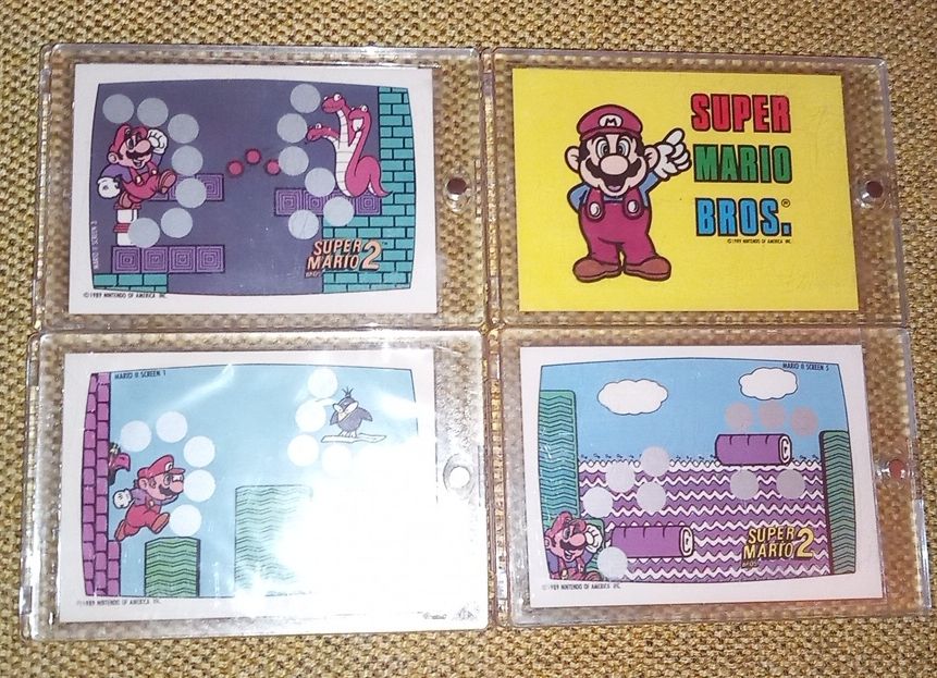 Super Mario Trading Cards - Seltene Sammelkarten Set (Neu (gemäss ...