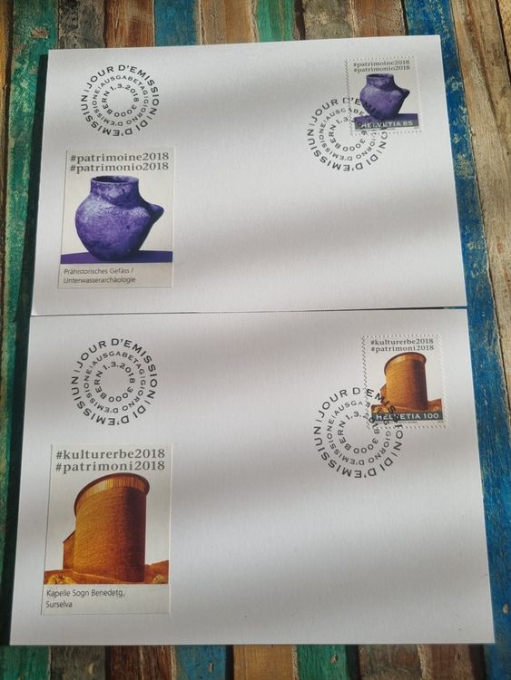 2018 FDC Karten Pro Patria (Gebraucht) in Arni AG für CHF 5 – mit Lieferung auf Ricardo kaufen