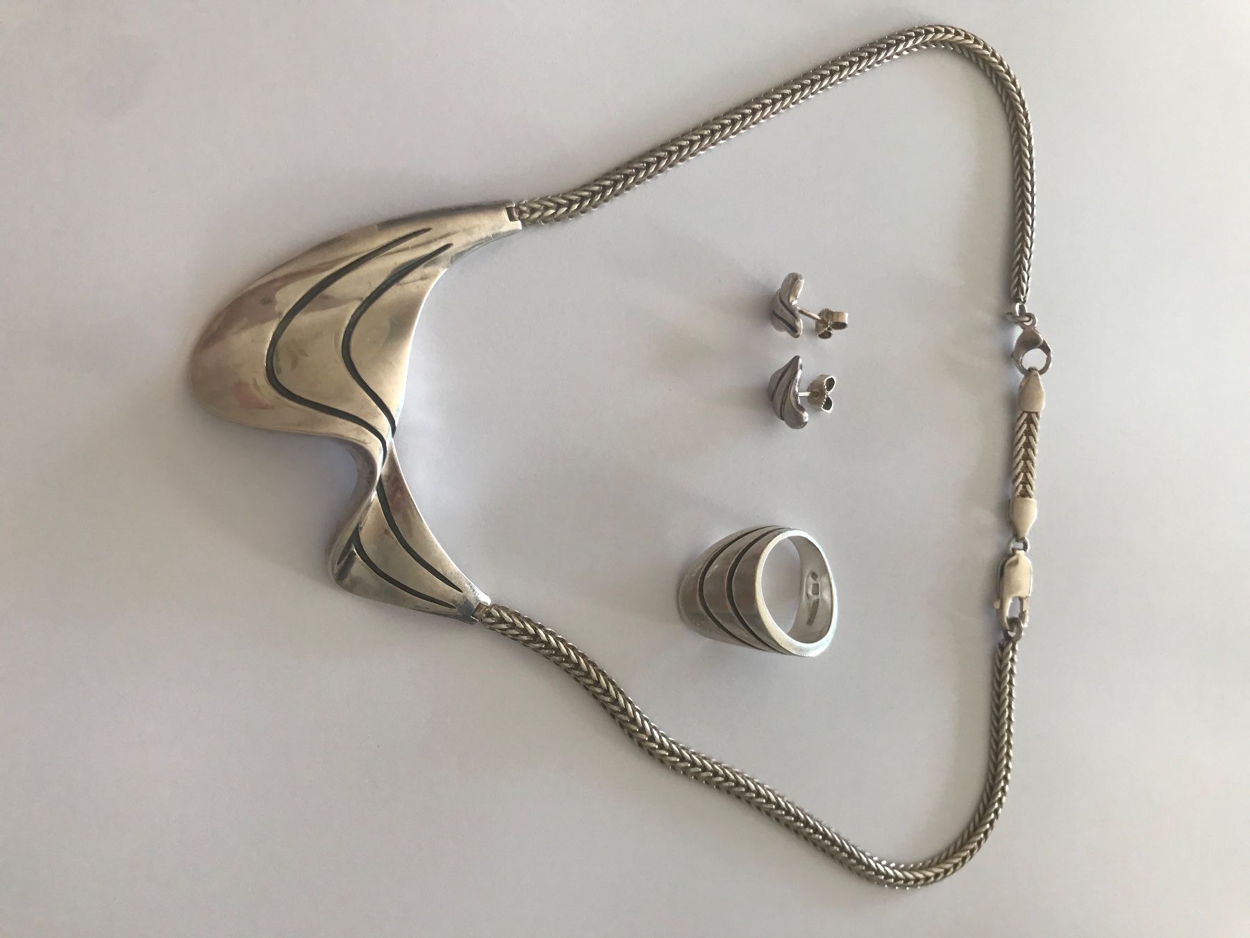 Ensemble moderniste en argent- allemand (D'occasion) à Grimisuat pour ...