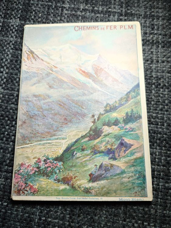 Livret ancien Chemins de Fer PLM: Paris-Lyon-Méditerranée (Défectueux) à Genève pour CHF 9 ...