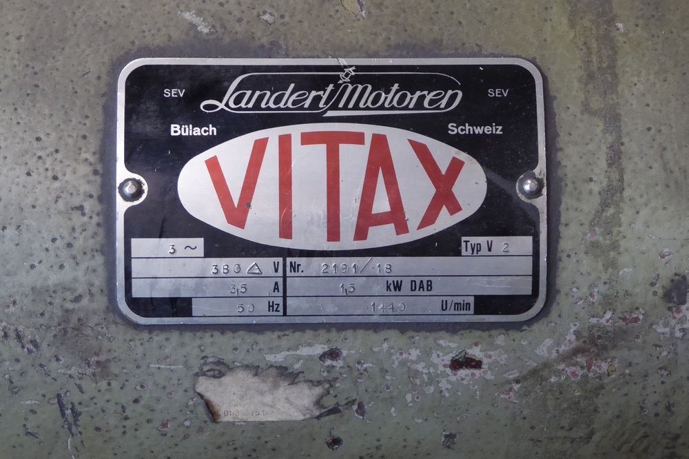Schleifmaschine VITAX V2 (Gebraucht) in Höri für CHF 222 – nur Abholung ...
