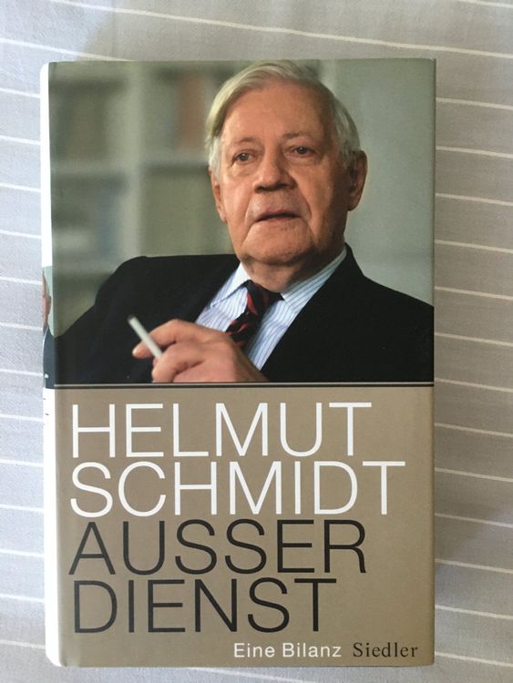 Buch Helmut Schmidt "Ausser Dienst"-was ER glaubt&gelerntNEU (Neu ...