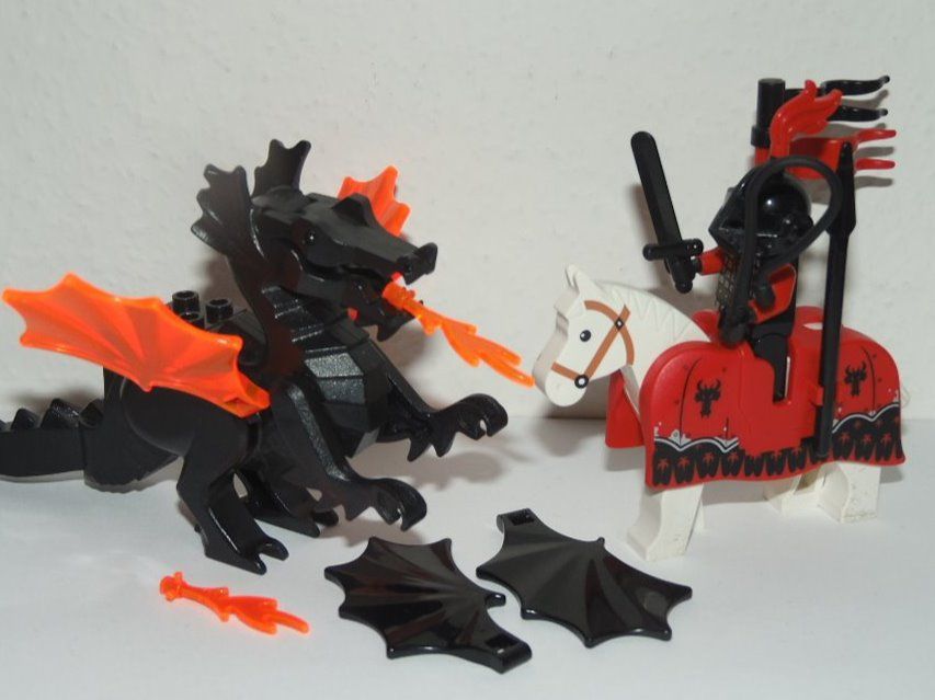 SET LEGO CASTLE DRAGON ET CHEVALIER | Kaufen auf Ricardo