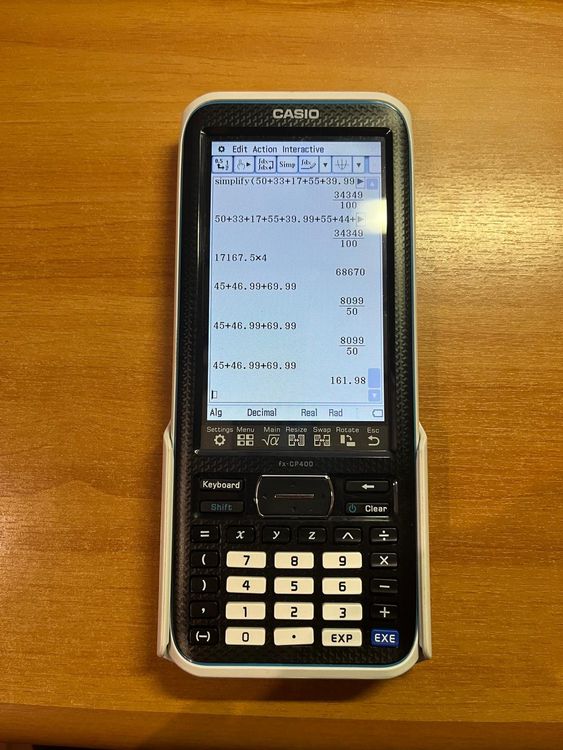 CASIO ClassPad II (FX-CP400), calcolatrice CAS | Kaufen auf Ricardo