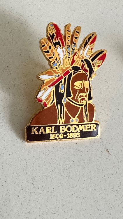 Karl Bodmer Indianer Pin (Gebraucht) in Gutenswil für CHF 4 – mit ...