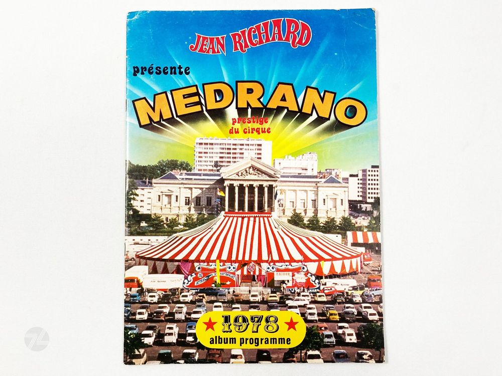 MEDRANO Zirkusprogramm 1978 Jean Richard Zirkus Circus 70s (Gebraucht ...