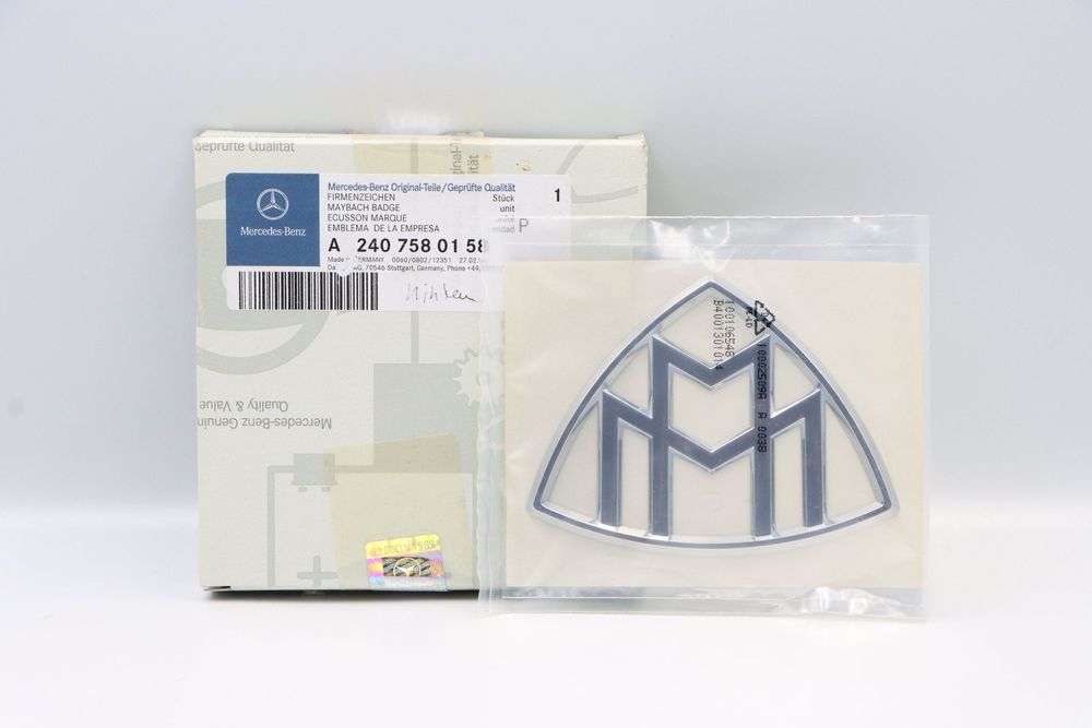 Original Maybach Logo Hinten A 240 758 01 58 | Kaufen auf Ricardo