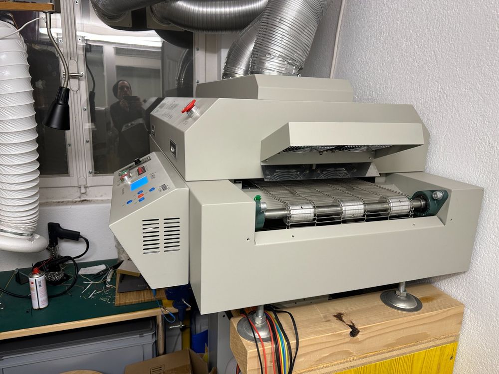 SMD Ofen 5 Heizelemente mit Förderband, Puhui T-960E. (Neu (gemäss ...