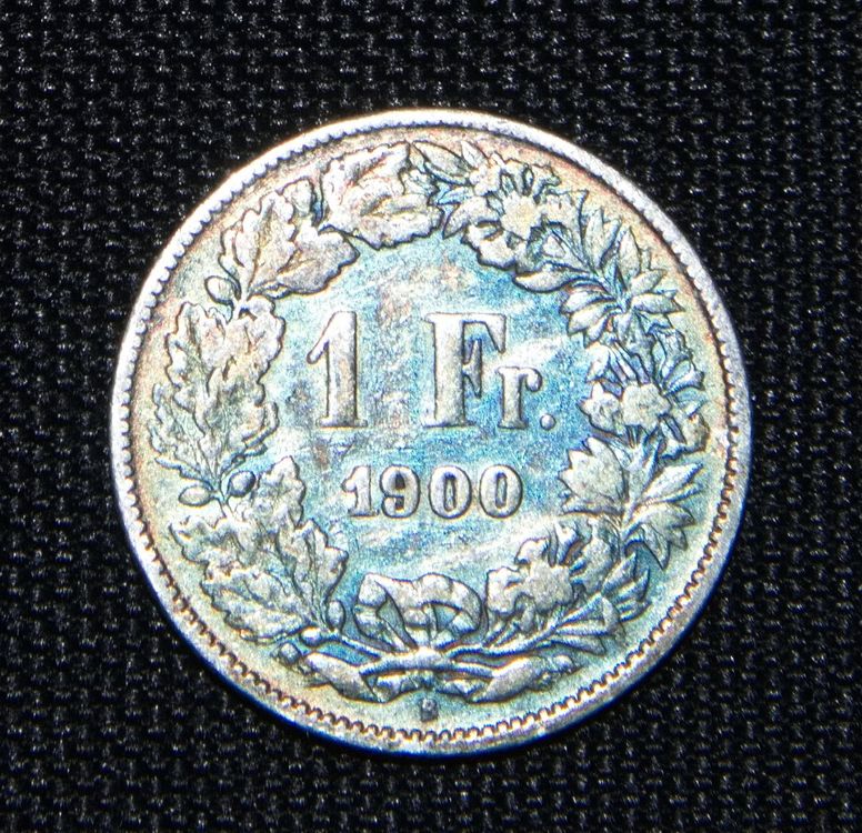 Fr. 1.- Silbermünze 1900 | Kaufen auf Ricardo