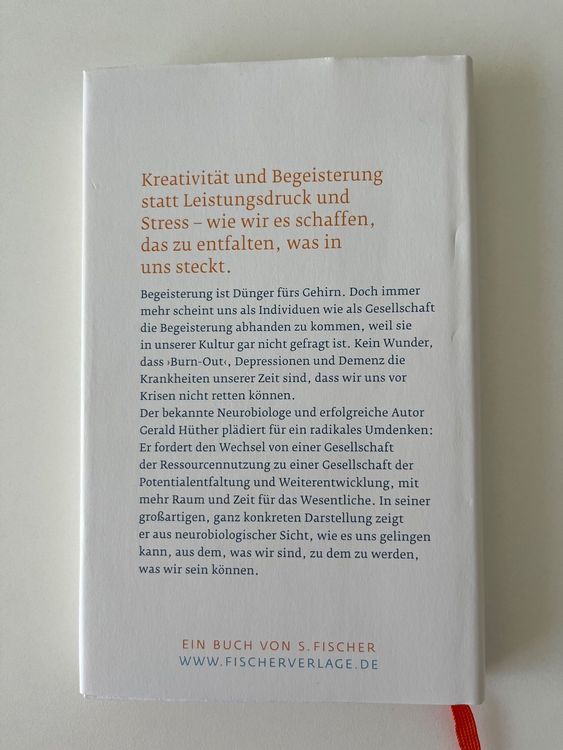 Was wir sind und was wir sein könnten, Gerald Hüther (Gebraucht) in für ...